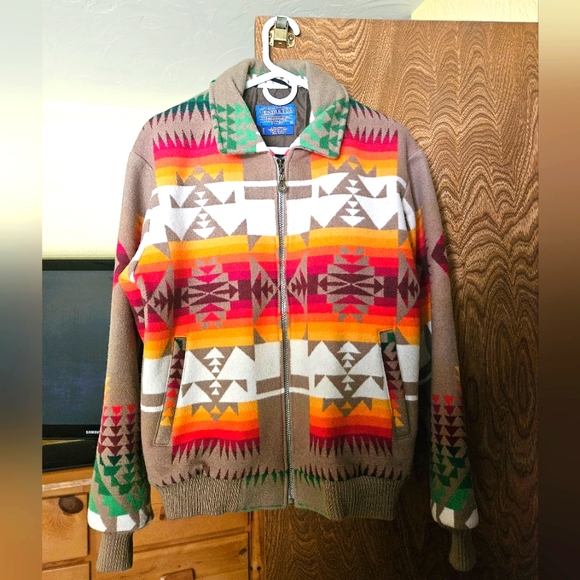 Pendleton | Jackets & Coats | Rare Pendleton Chief Joseph Bomber Jacket ...